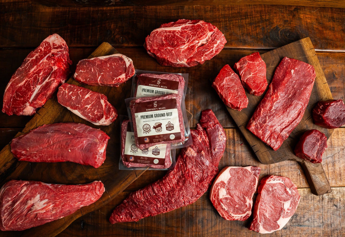Shop Online for Half a Cow: Bulk Meat Ordering Made Easy – Simpson's Meats
