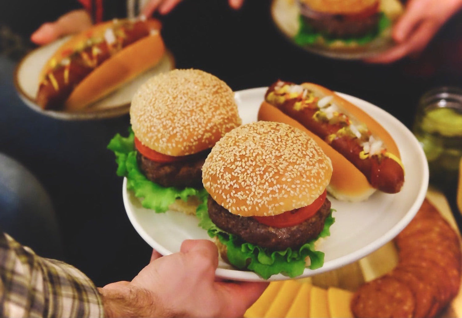 Angus Hamburgers & Hot Dogs Bundle | Perfect for the Grill!