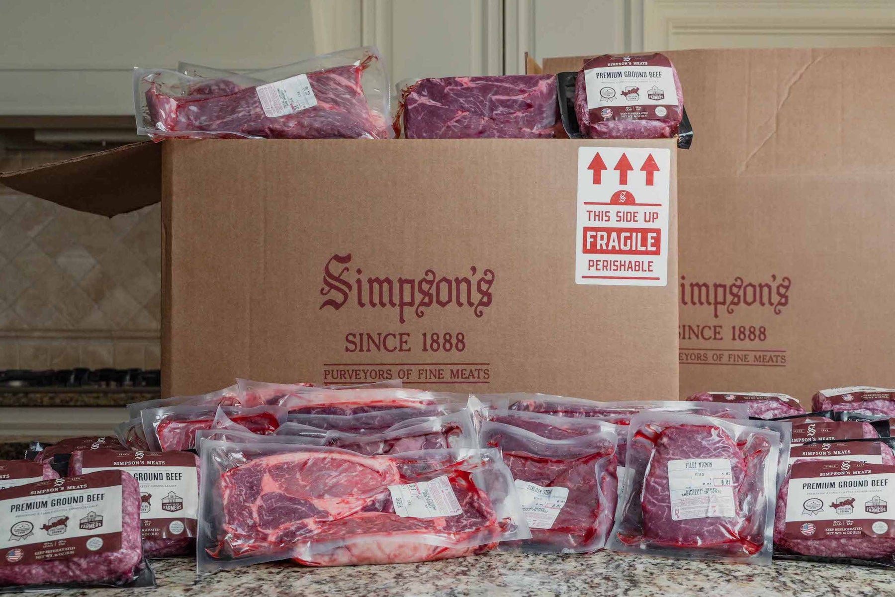 1/2 Cow Bundle | Premium Angus | Simpson's Meats
